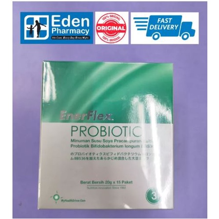 EnerFlex Probiotic soybean milk with probiotic BB536 ( 20g x 15 ...