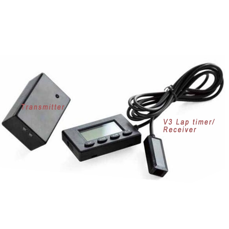 1 Set V3 Plastic Lap Timer Infrared Ultrared Racing Track Day 10 ...