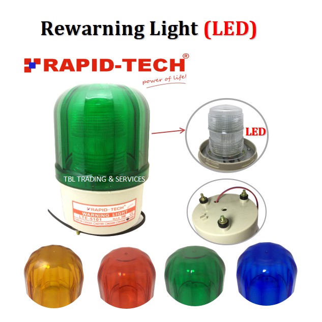 4 Led Rewarning Light Traffic Light Lorry Car Truck Tractor