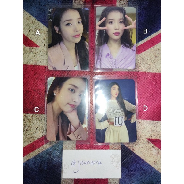 Iu PHOTOCARD OFFICIAL MD LILAC | Shopee Malaysia