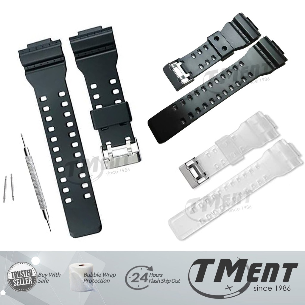 Casio G Shock GA100 GA110 GA150 GA200 GD100 GLS Glossy Black ...