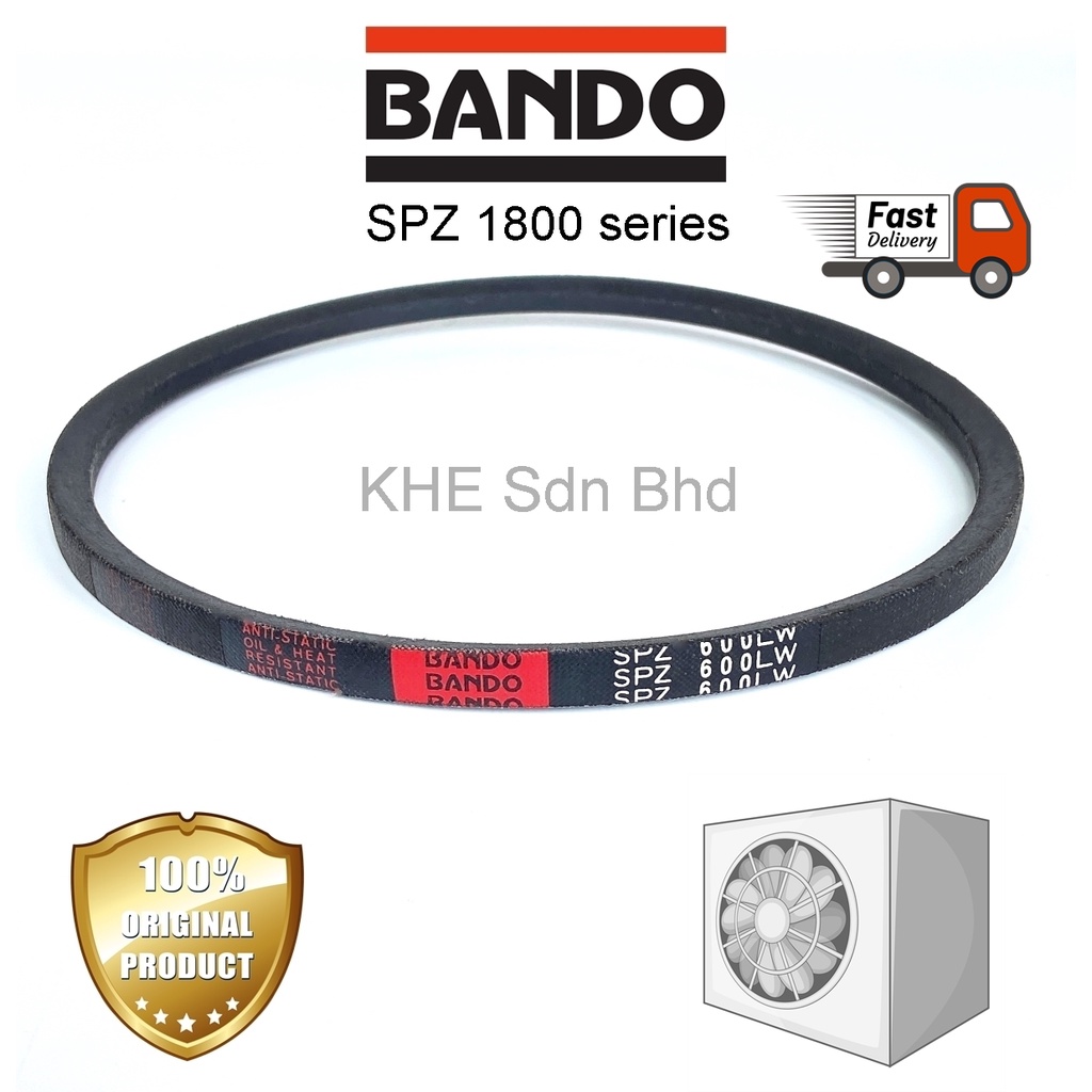 SPZ 1800 1812 1816 1832 1837 1850 1857 1862 1867 1882 1887 LW Bando Mesin V Belt | Shopee Malaysia