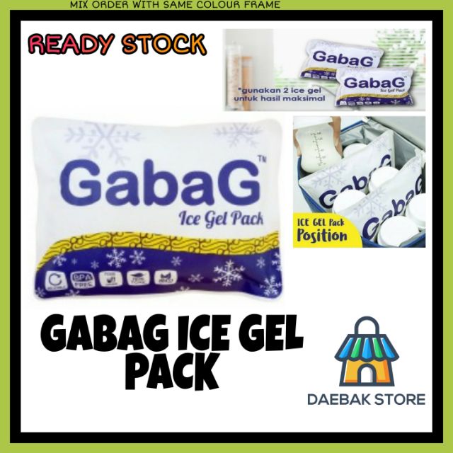 🔥 READY STOCK 🔥 GABAG REUSABLE ICE GEL PACK - 500gm | Shopee Malaysia