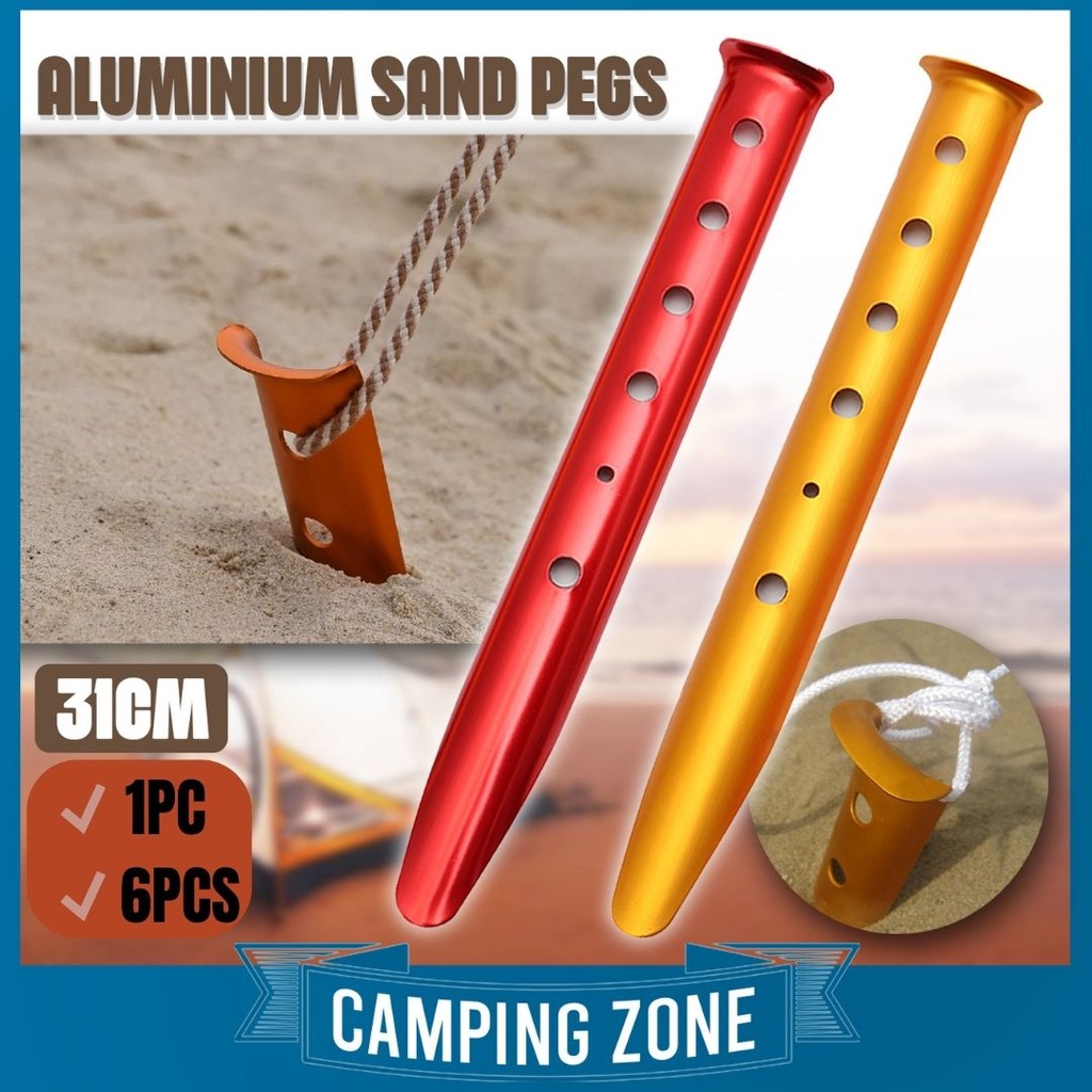 Aluminum U Shape Tent Peg for Sand Beach Flysheet Tent Nail Peg ...