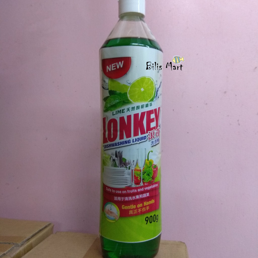 Lonkey Dishwashing Liquid-Lime 900g | Shopee Malaysia