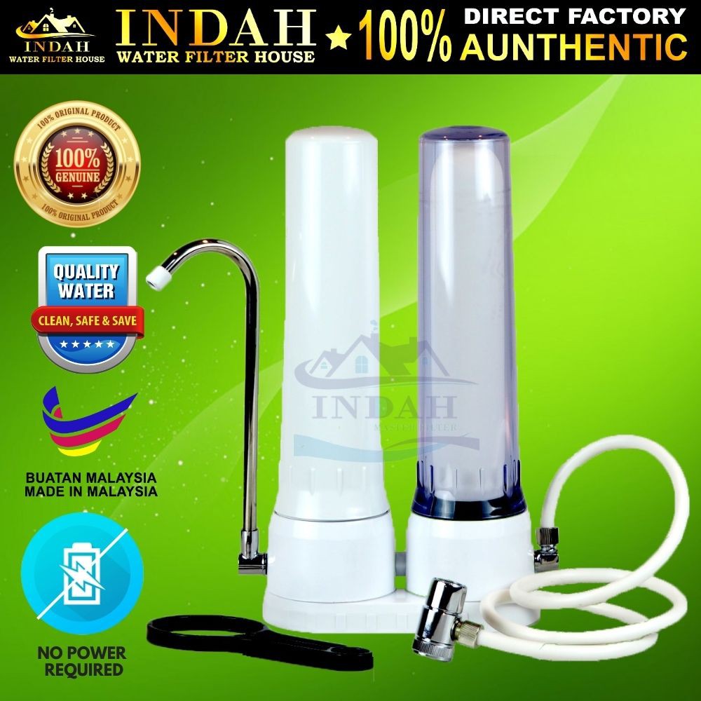 INDAH CTC Double Water Filtration System / Water Purifier - Water ...
