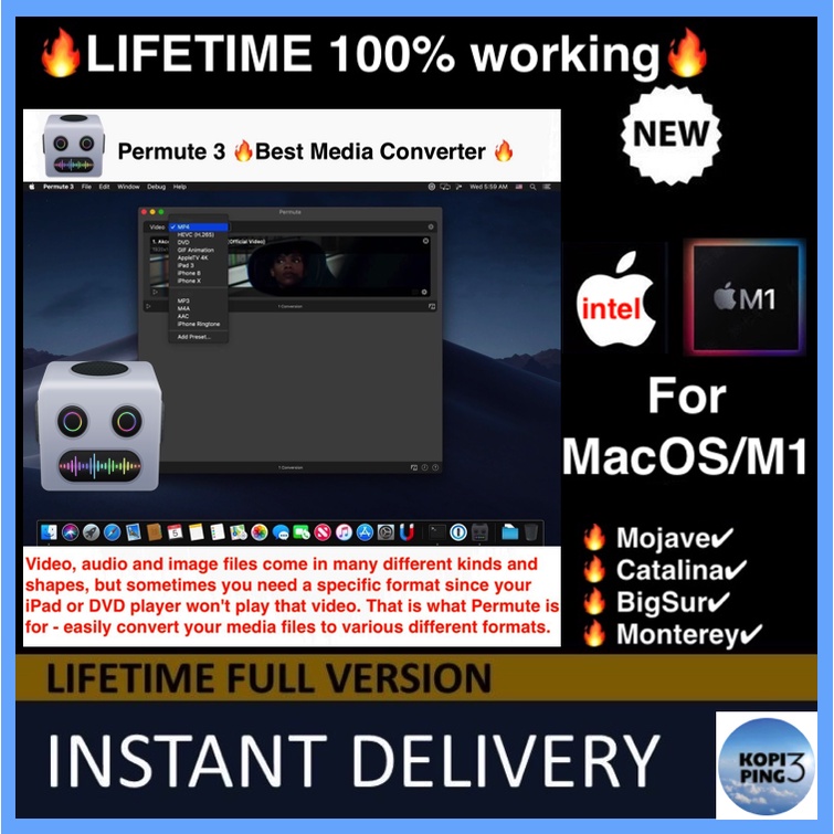 Permute 3 v3.9.11🔥Latest 2022🔥 | Shopee Malaysia