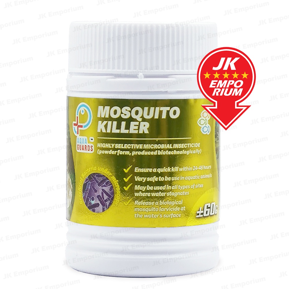 Aqua Guard Mosquito Killer 60g Pet Safe Non Toxic Repellent Aquarium ...