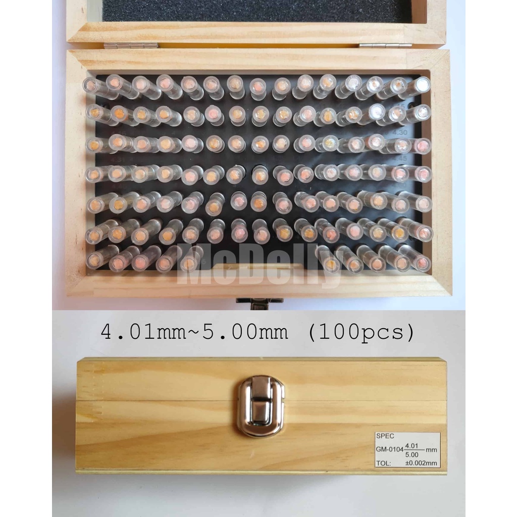 High Speed Steel Pin Gauge (Step spec. 0.01mm) [Ready Stock] | Shopee ...