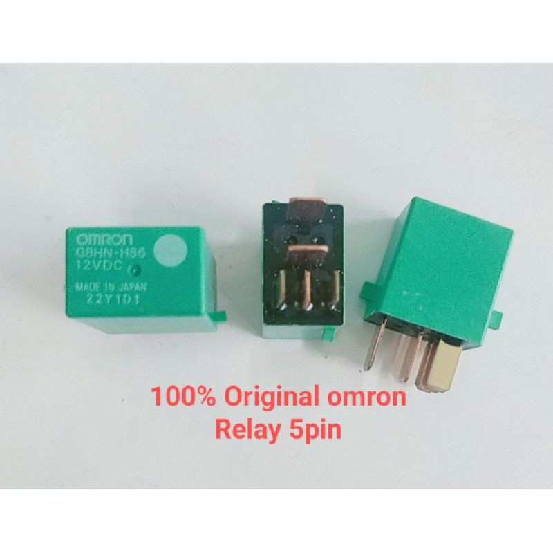 100% Original omron 5Pin Relay (MADE IN JAPAN) Honda Civic Original ...