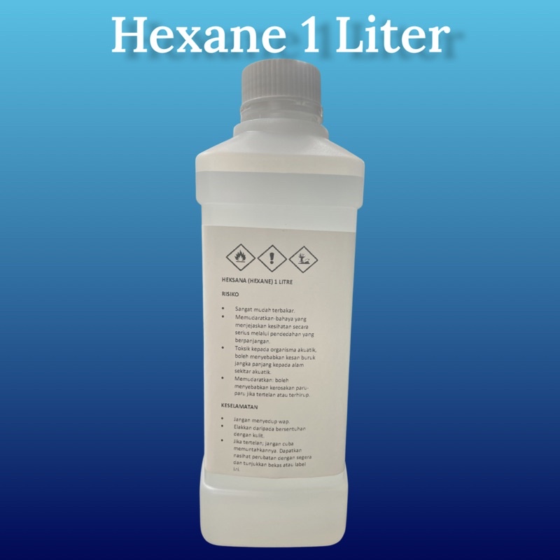 1 Liter Hexane - Ready Stock / Minyak Petrol untuk Semawar | Shopee ...
