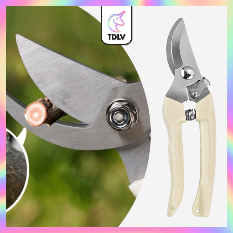 TDLV Curved Garden Scissors Pruning Shears Cutter Cutting Pruning High ...