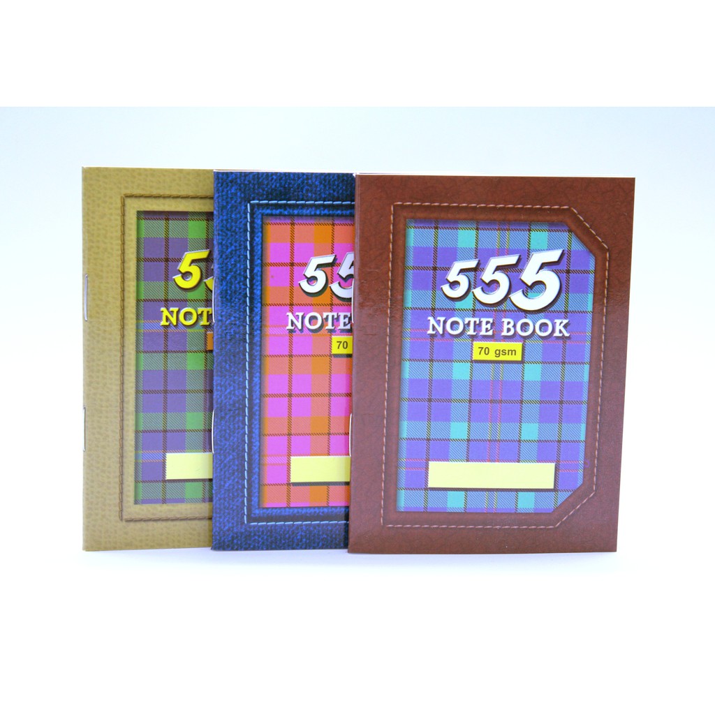 CAPTAIN 555 NOTE BOOK (THICK) | Shopee Malaysia
