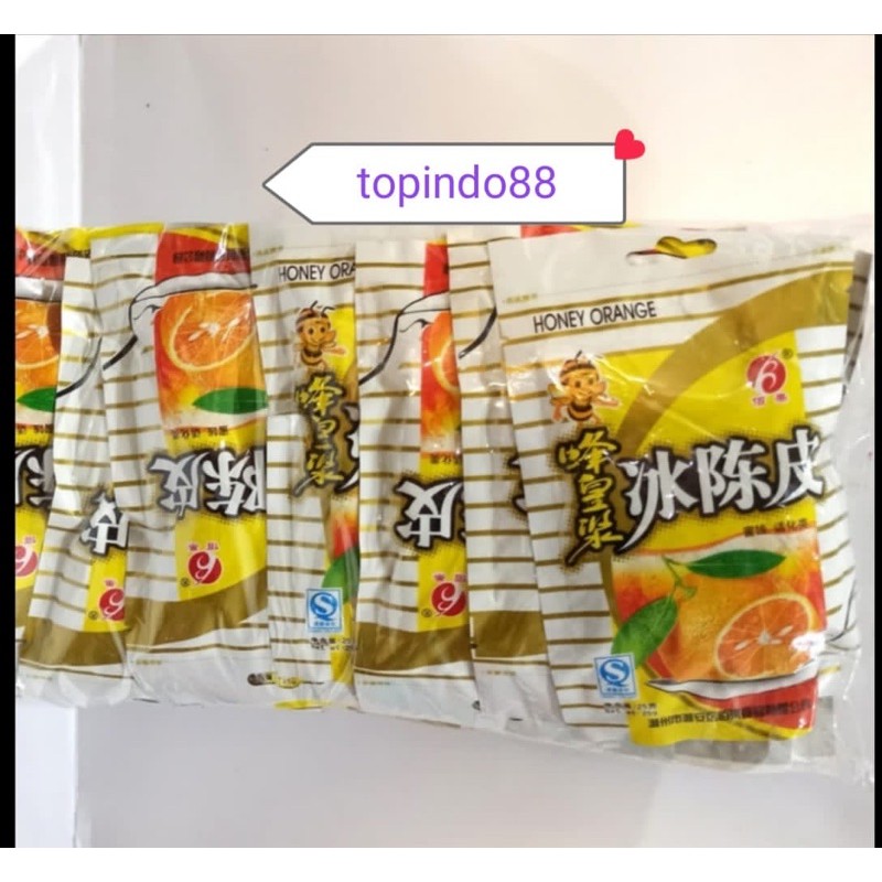 Bai Guo Candied orange Peel honey/honey mandarin orange | Shopee Malaysia
