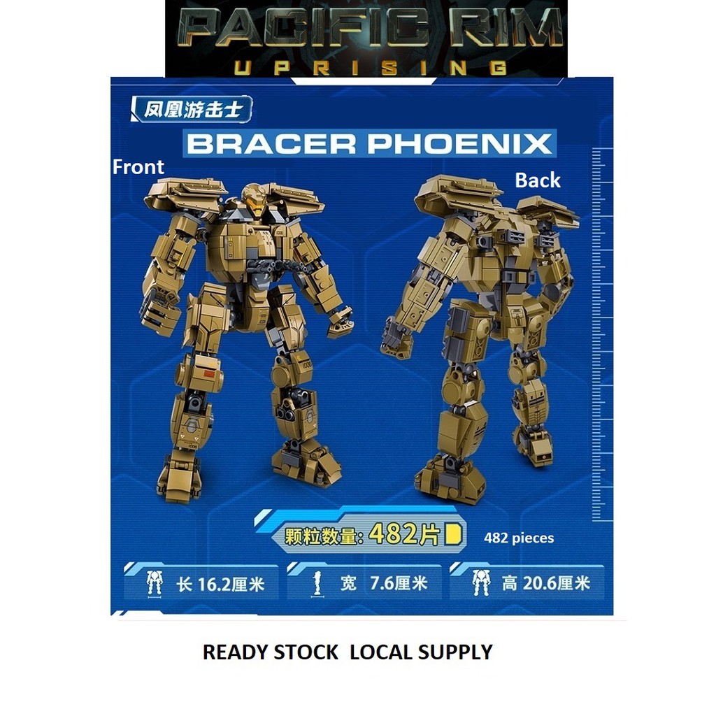 (READY STOCK send from Penang)Pacific Rim Uprising robot BRA PHOENIX ...