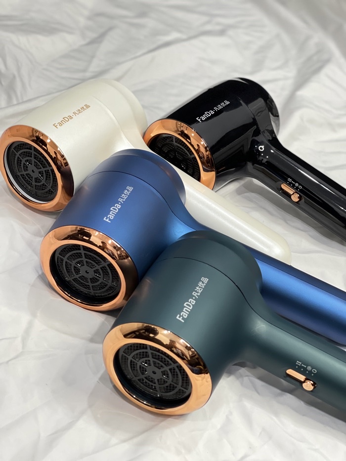 Fanda Hair Dryer Blue Light Anion Technology High Speed Fast Dry ...