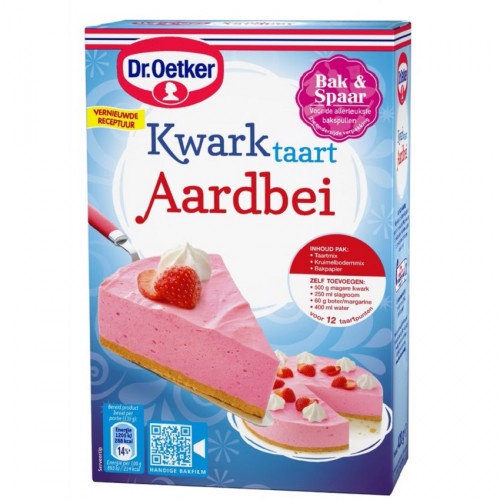 Dr. oetker kwarktaart aardbei 420gr | Flour | Premix | Shopee Malaysia