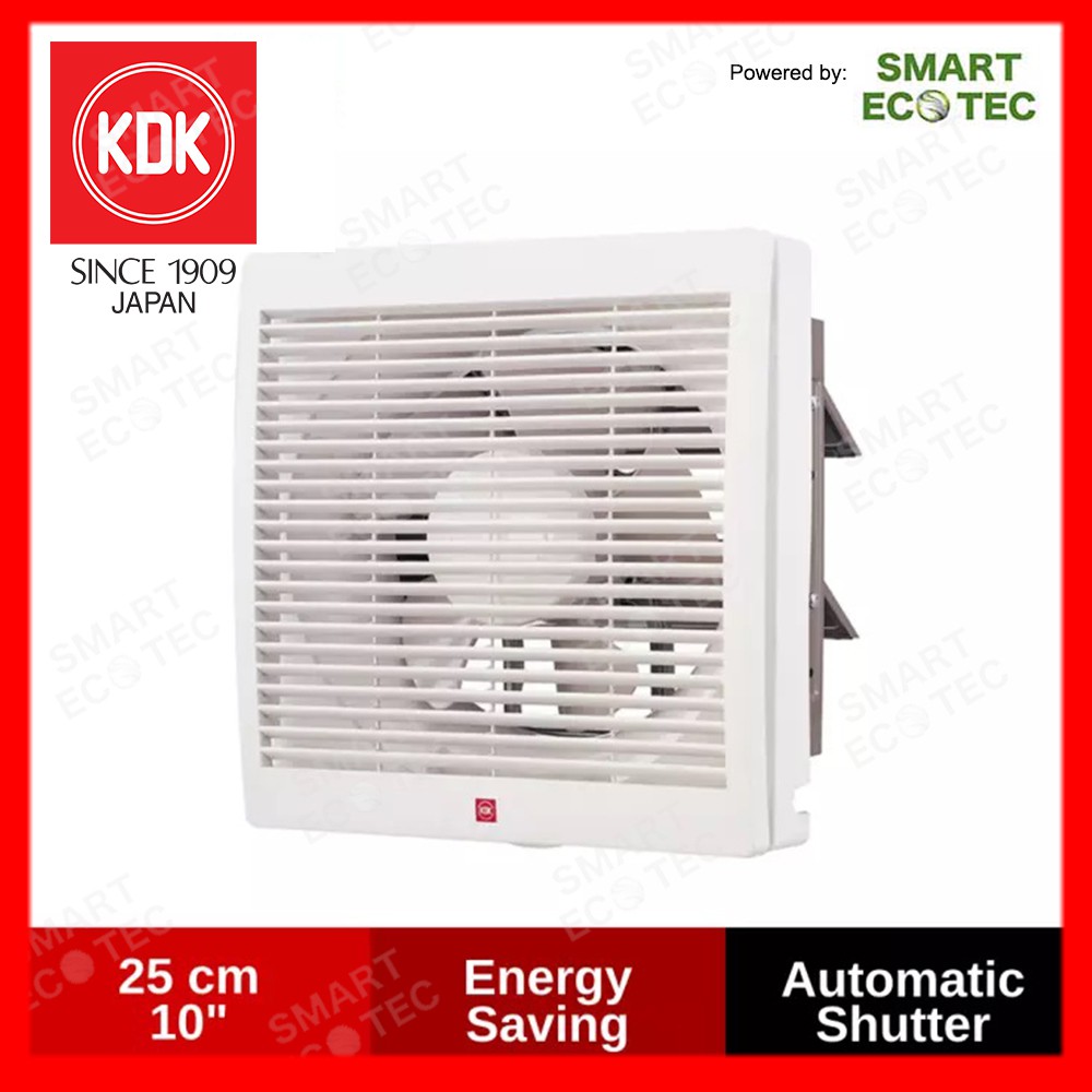 KDK Wall Exhaust Fan 25ALH 10" Exhaust Fan Ventilating Fan, 100% ...