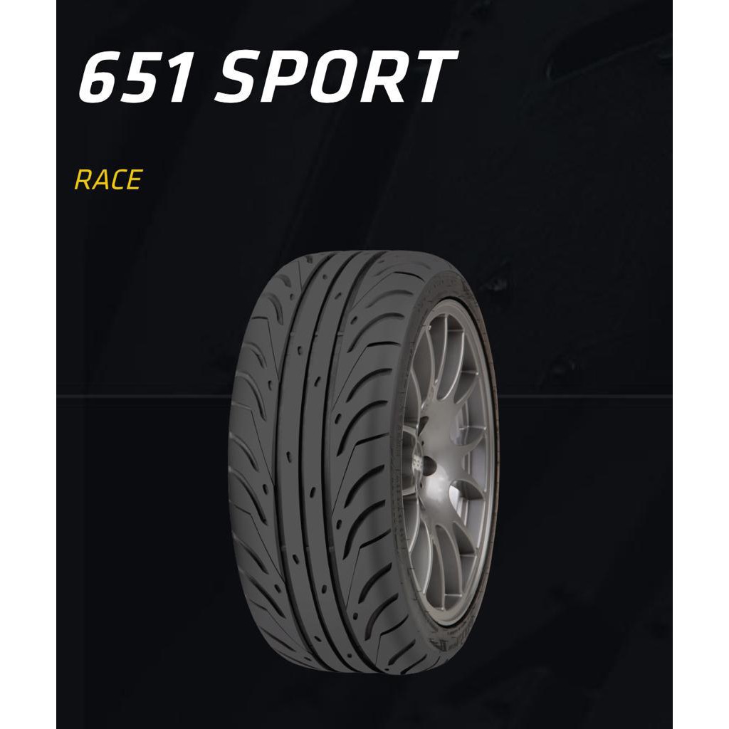 ACCELERA New Tyre Tayar baru Semislick Semi Slick 205/45/17 215/45/17 ...