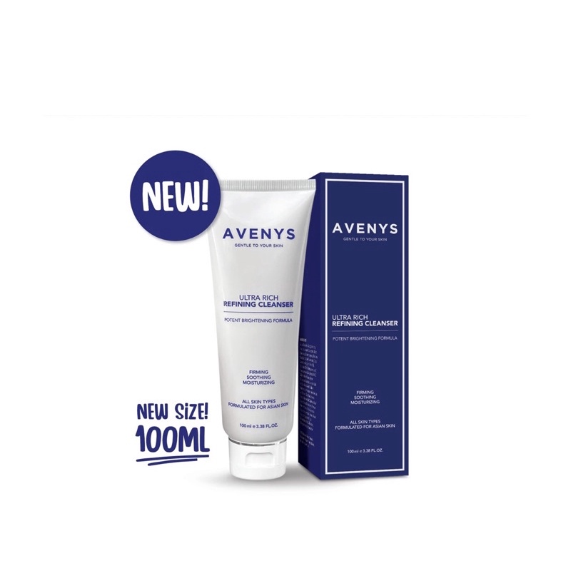 Avenys Ultra Rich Refining Cleanser (100ml) ORIGINAL BY ALEEYA ZAILAN ...