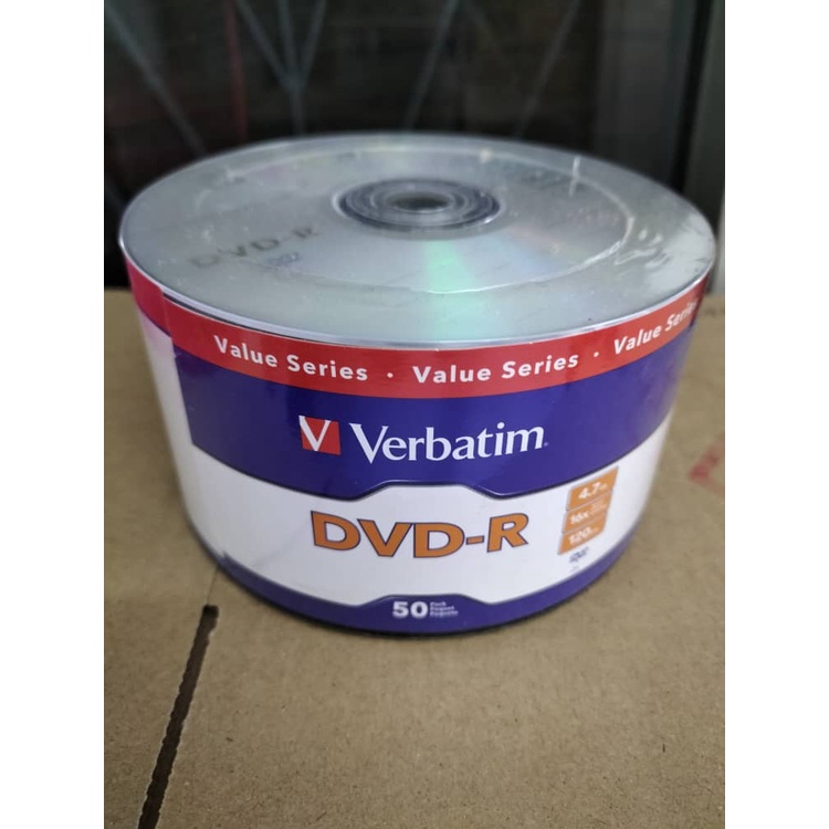 50PCS Verbatim Silver and Ritek Printable Blank DVD-R 4.7GB 120min Original | Shopee Malaysia