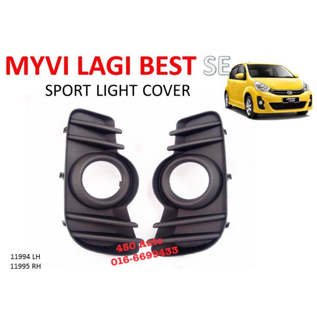 PERODUA MYVI LAGI BEST SE 11 SPORT LIGHT COVER | Shopee Malaysia