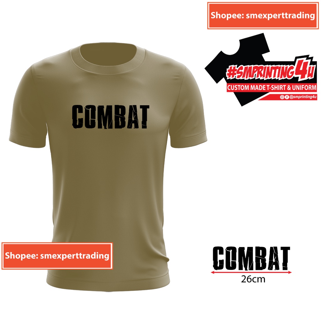 SM 139 Army Style T-Shirt Design Combat Material Microfiber Round Neck ...