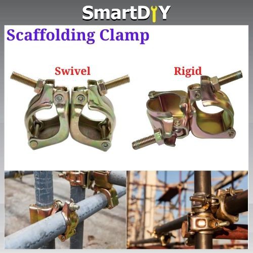 Construction Clamp Scaffolding Clamps Rigid and Swivel | Shopee Malaysia
