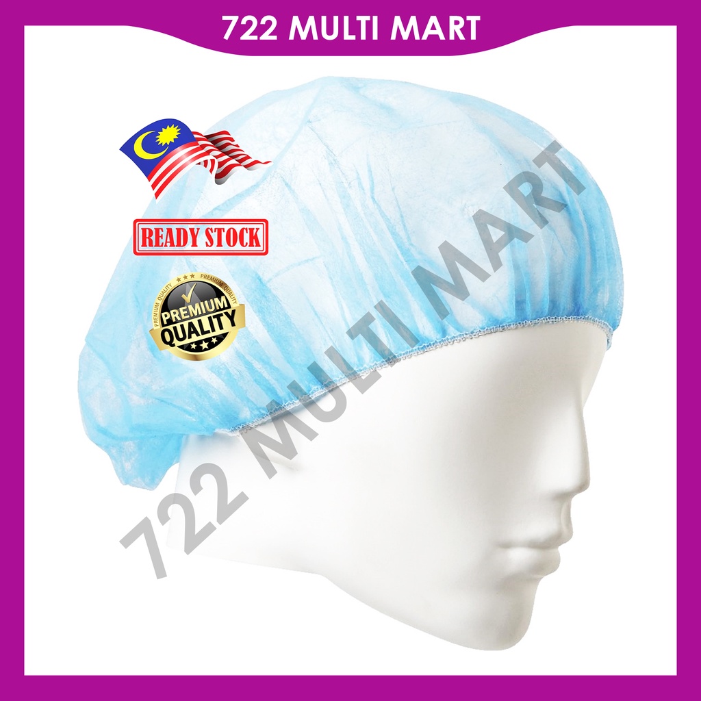 Hair Net Double Elastic Disposable Non Woven Hairnet Strip Cap Mob Cap ...