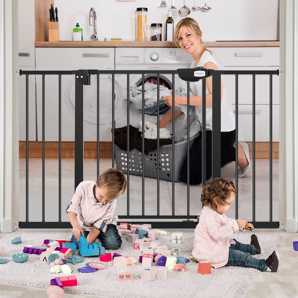 Mafababe 3 Safety Lock 76-334cm Baby Safety Gate Auto Lock Pagar Bayi ...