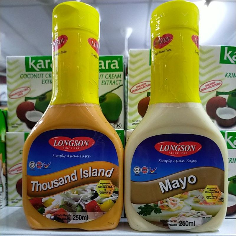 Fast Ship Longson mayonis 250ml Longson thousand Island 250ml buatan ...