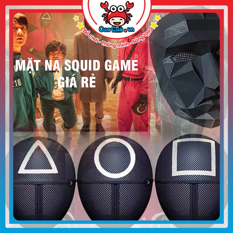 Cheap Squid Game mask - Squid Game mask, soldier boss costume mask ...