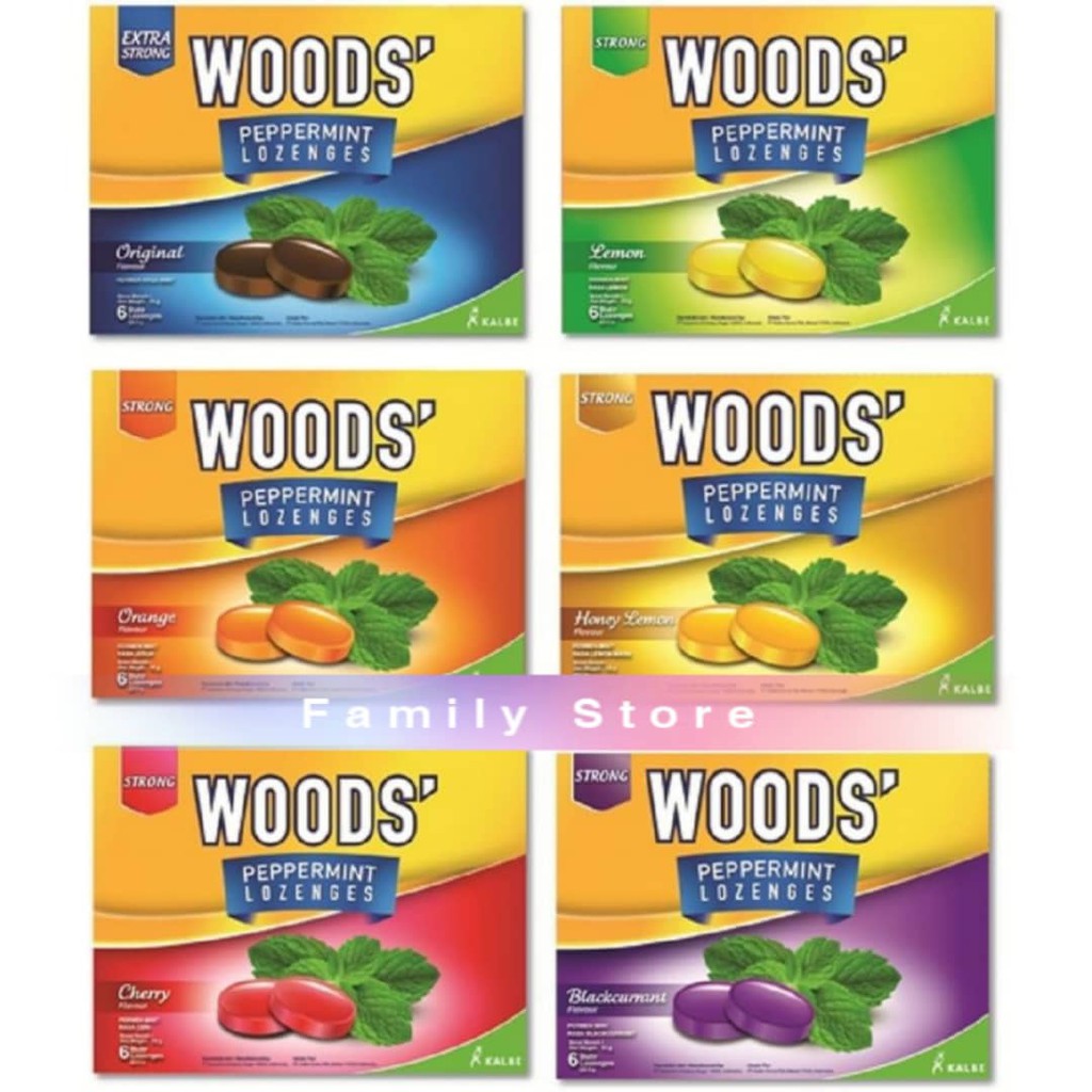 Wood Drops Lozenges Candy 1 box X 15 pkt X15g | Shopee Malaysia