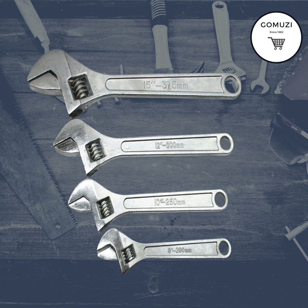 Witch Spanar Adjustable Wrench Spana Hidup Adjustable Spanner 6''-12 ...