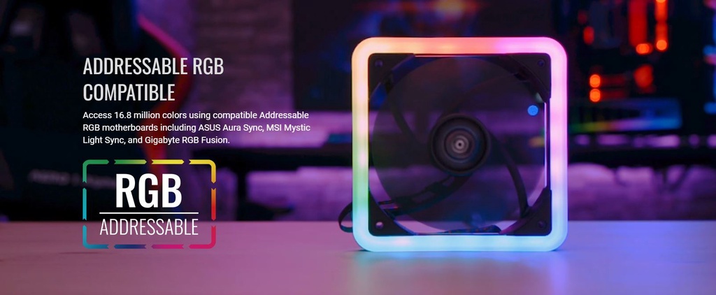 Aero Cool Edge 14/Edge 14 Pro ARGB Casing Fan | Shopee Malaysia