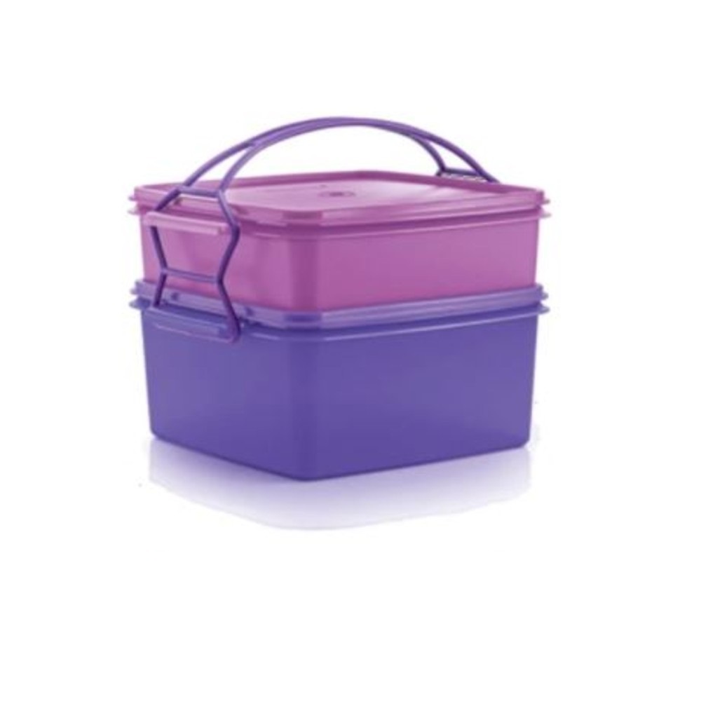Tupperware Jumbo Goody Box with Cariolier -Purple | Shopee Malaysia