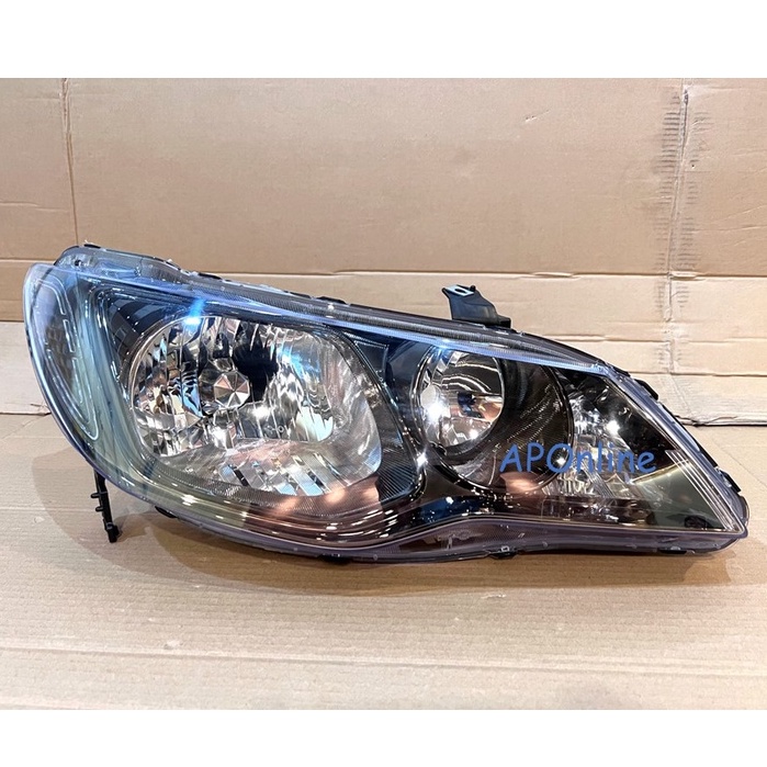 Honda Civic Sna Snb FD FD1 FD2 2009-2011 Head Lamp / Lampu Depan (Black ...