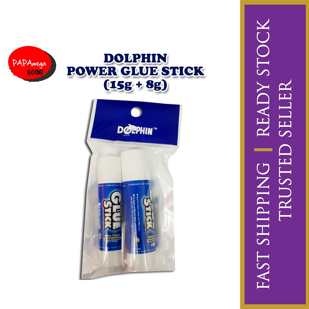 DOLPHIN POWER GLUE STICK (8g + 15g) | Shopee Malaysia