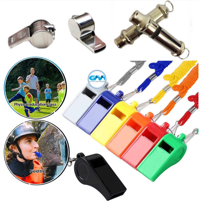 Whistle Sport Game Referee Outdoor |Survival Loud Whistle | Wisel Sukan ...