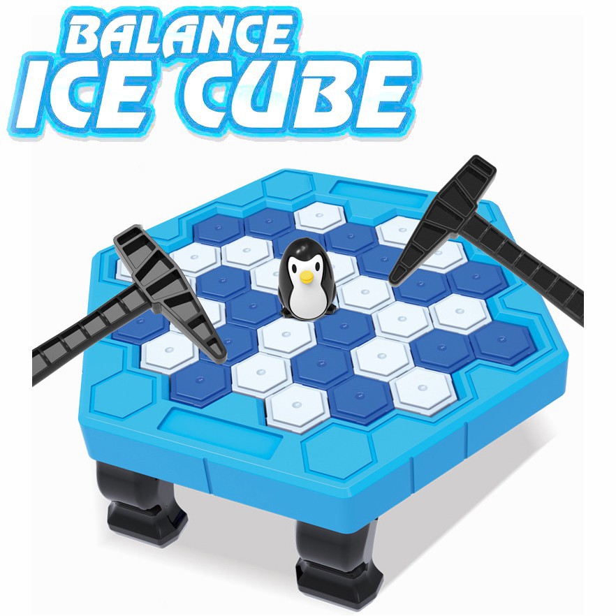 Rescue Penguin Ice Breaker Balance Ice Cube Interactive Toys Board Game ...