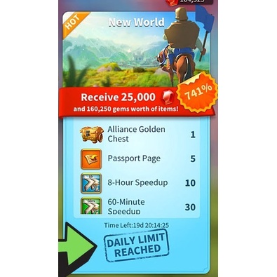 Rok Rise of kingdoms Gold Chest | Shopee Malaysia