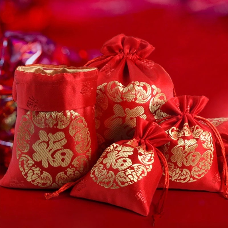CNY 礼盒 Cny box/kotak new year袋/福新年包装袋/Chinese New Year Spring Red Gift ...