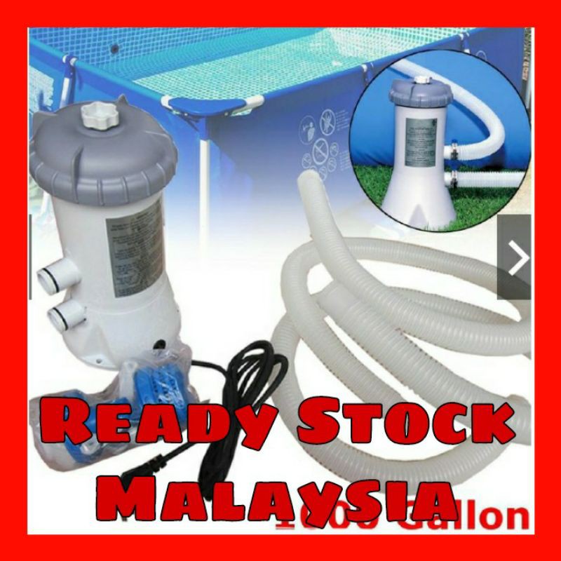 INTEX WATER FILTER PUMP FOR 1000 GALLON | Shopee Malaysia
