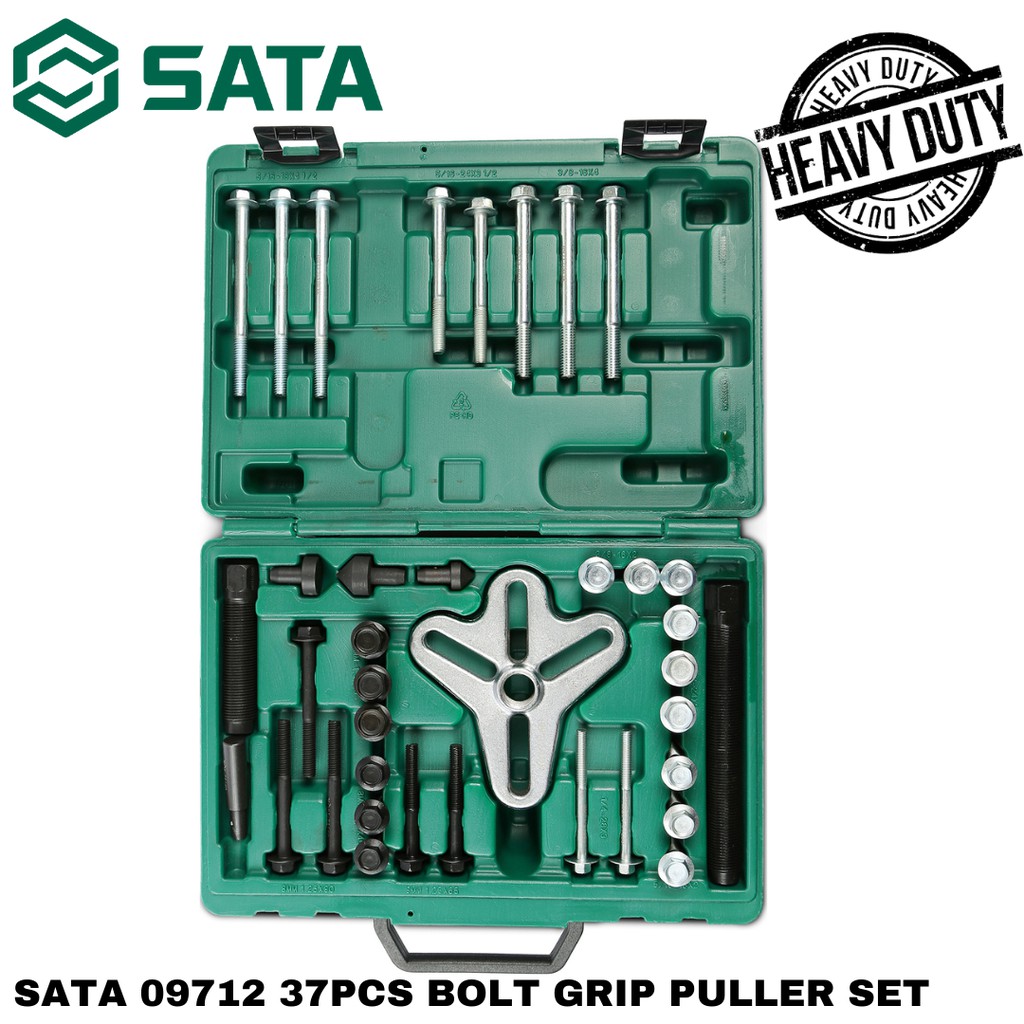 SATA 09712 37PCS BOLT GRIP PULLER SET / BOLT GRIP PULLER SET ...