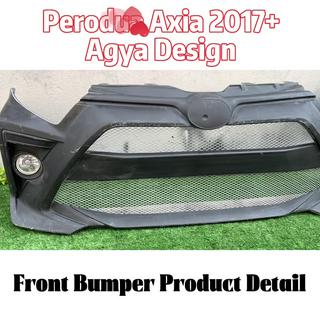 PERODUA AXIA 2017+ AGYA STYLE FULL SET FULLSET SKIRTING (FRONT BUMPER ...