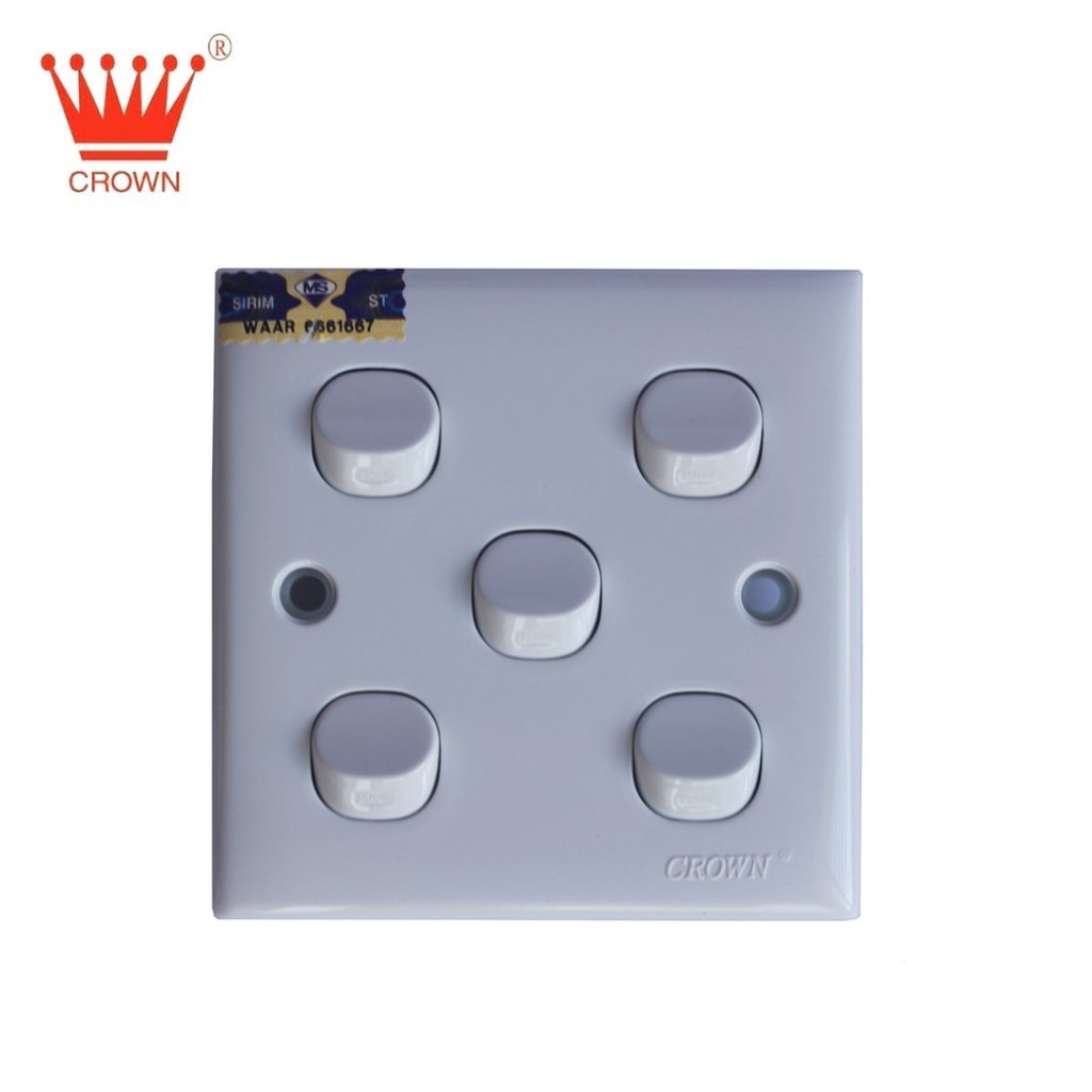 Crown Switch / 13A Switch Socket / 1G 1W - 5G 1W / 20A Water Heater ...