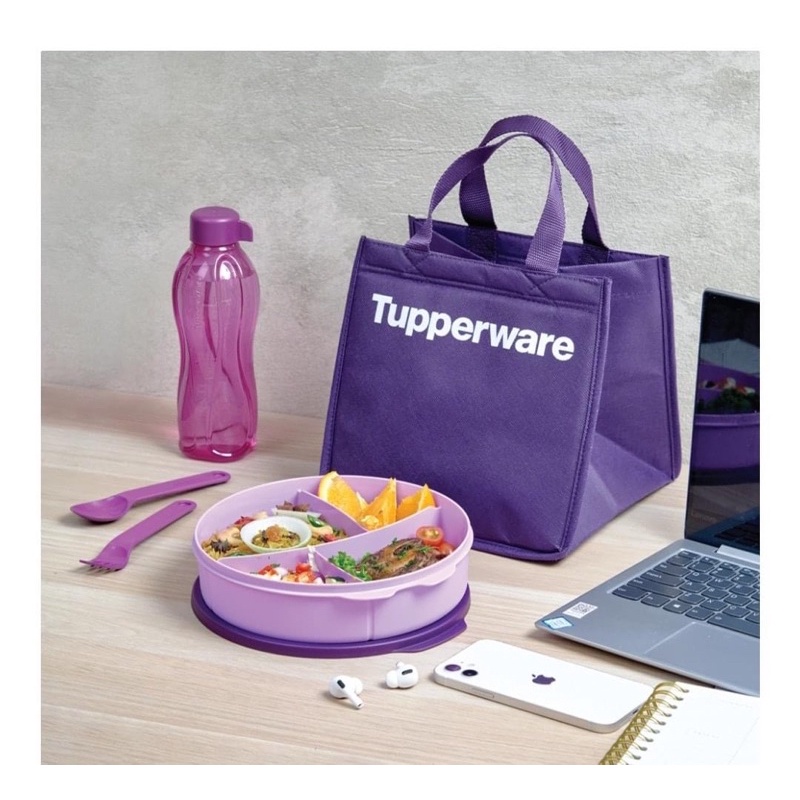 Tupperware Cosmo Lady / Ms Sporty / Fit to Go Lunch Set | Shopee Malaysia