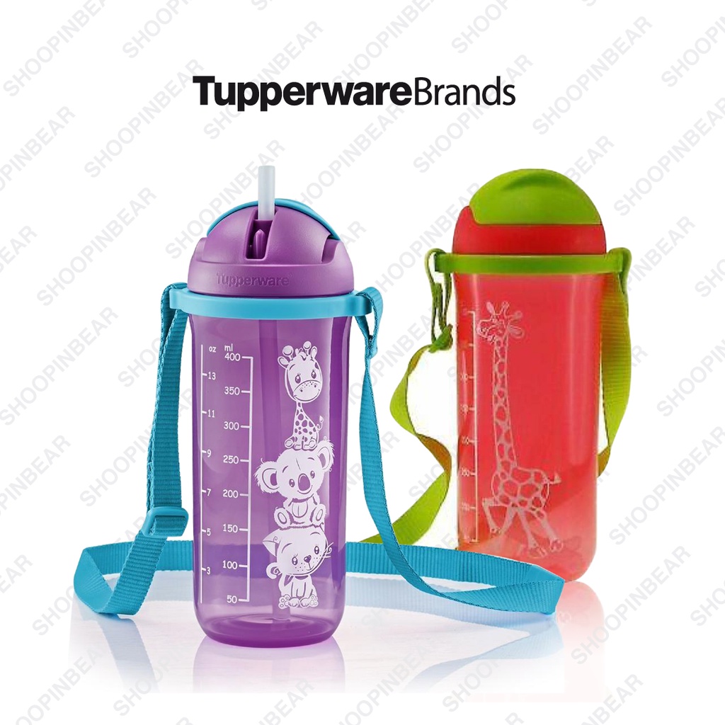 🔥KIDS BOTTLE COMBO🔥 Tupperware Twinkle Straw Tumbler 500ml 350 Giraffe ...