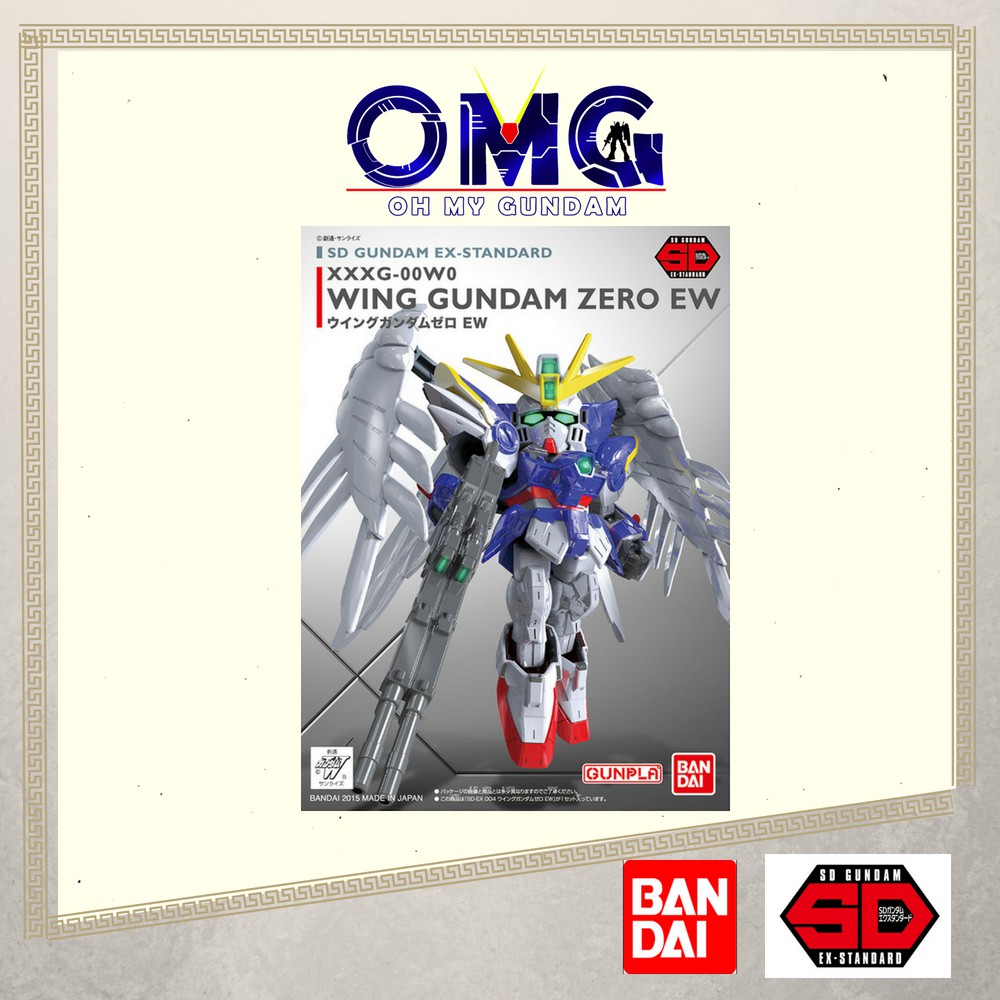 Bandai SD Wing Gundam Zero EW XXXG-00W0 OMG 65618 57600 SDEX SD Wing ...