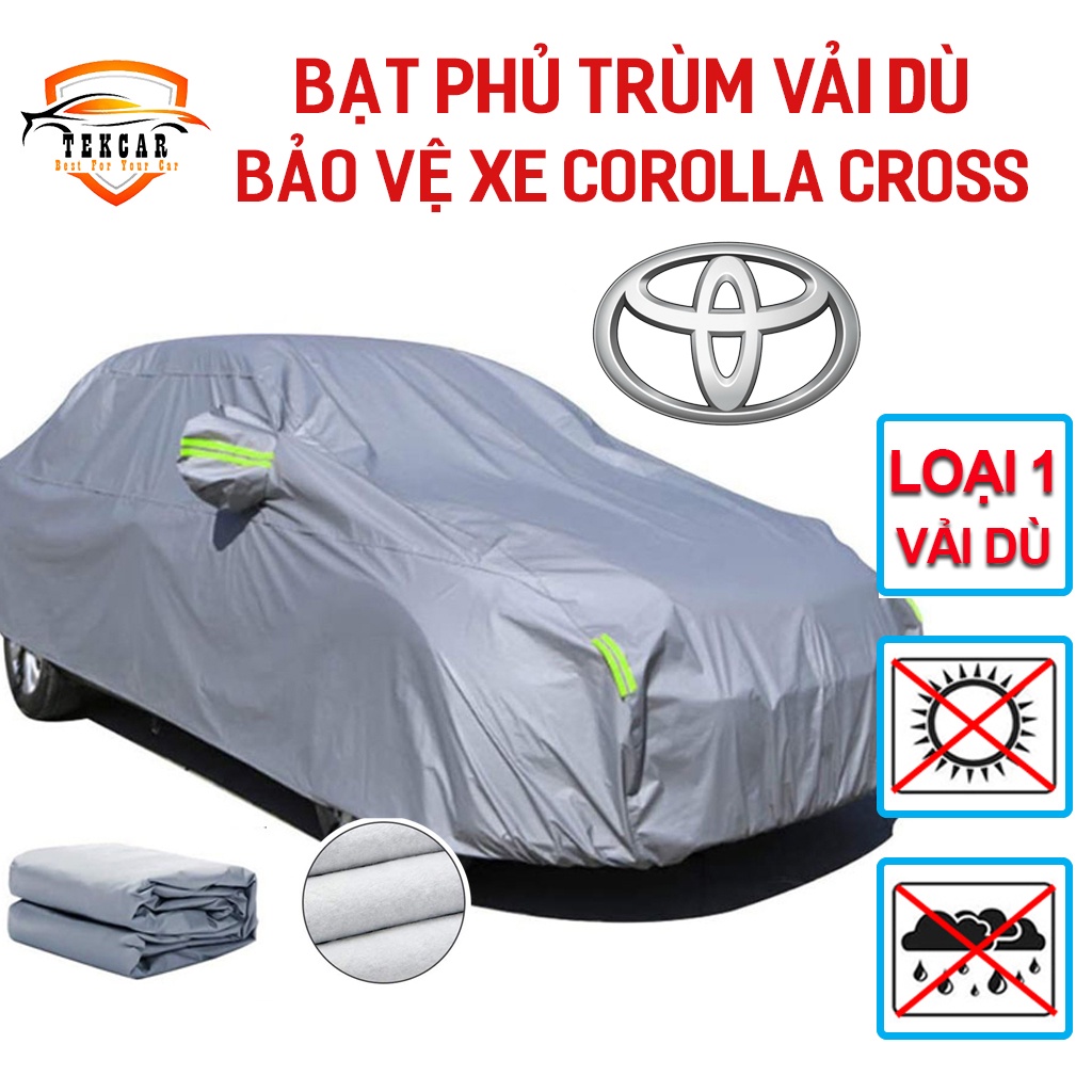 [TOYOTA Corolla CROSS] Covered umbrella canvas to protect TOYOTA ...